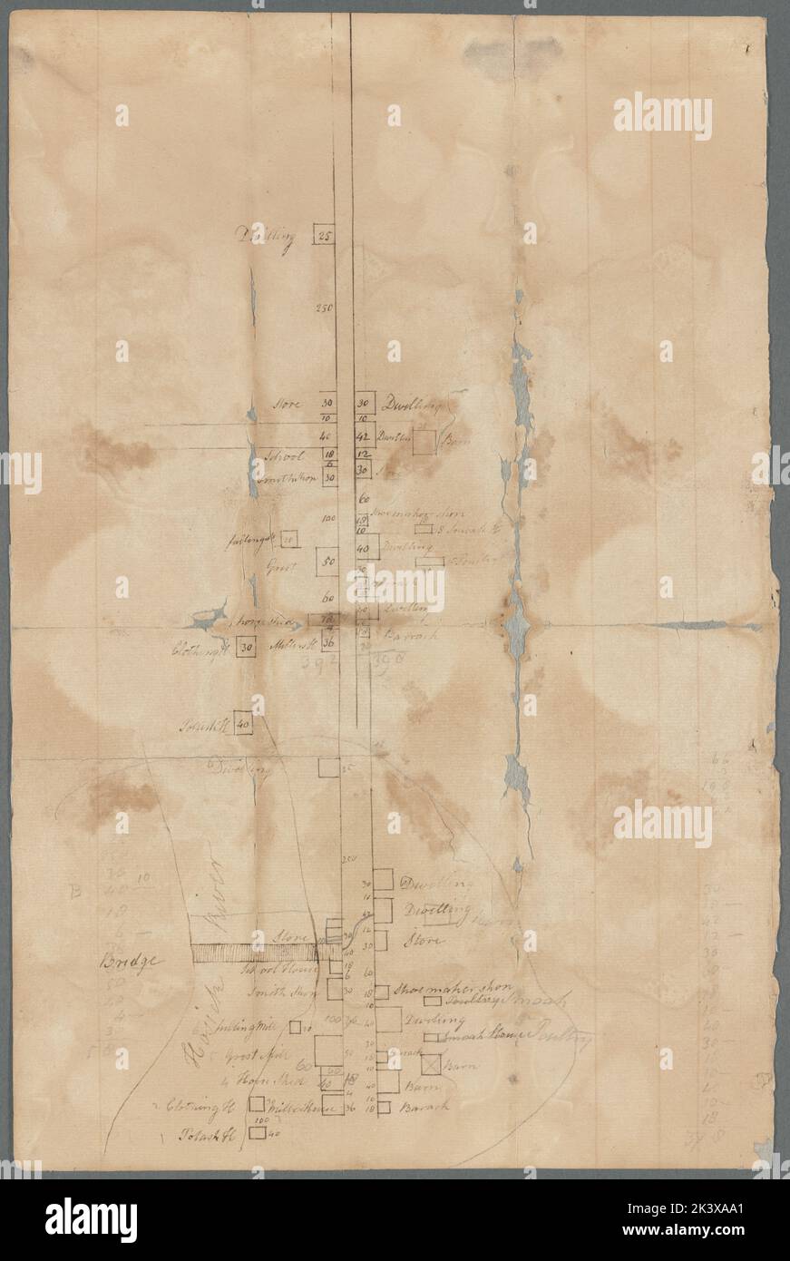 Brookland 1780 - 1810. Cartographic. Maps, Surveys, land surveys ...