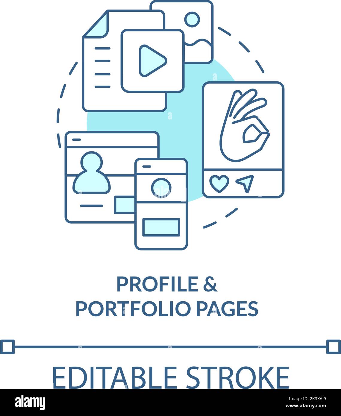 Portfolio page hi-res stock photography and images - Alamy