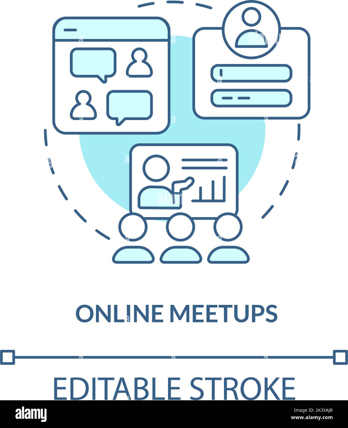 Meetup symbol hi-res stock photography and images - Alamy