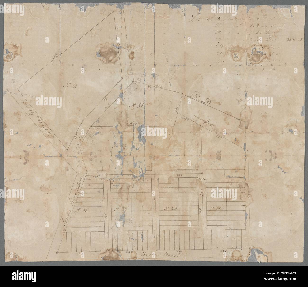 Colonel Magregor's at Greenwich 1780 - 1810. Cartographic. Maps ...