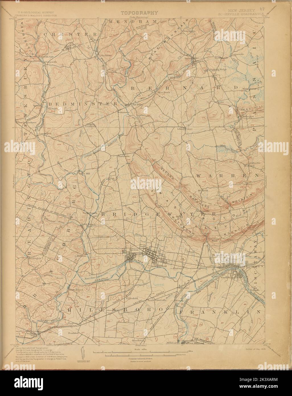Somerville, survey of 1885-86, ed. of 1905. 1899 - 1926. Cartographic ...