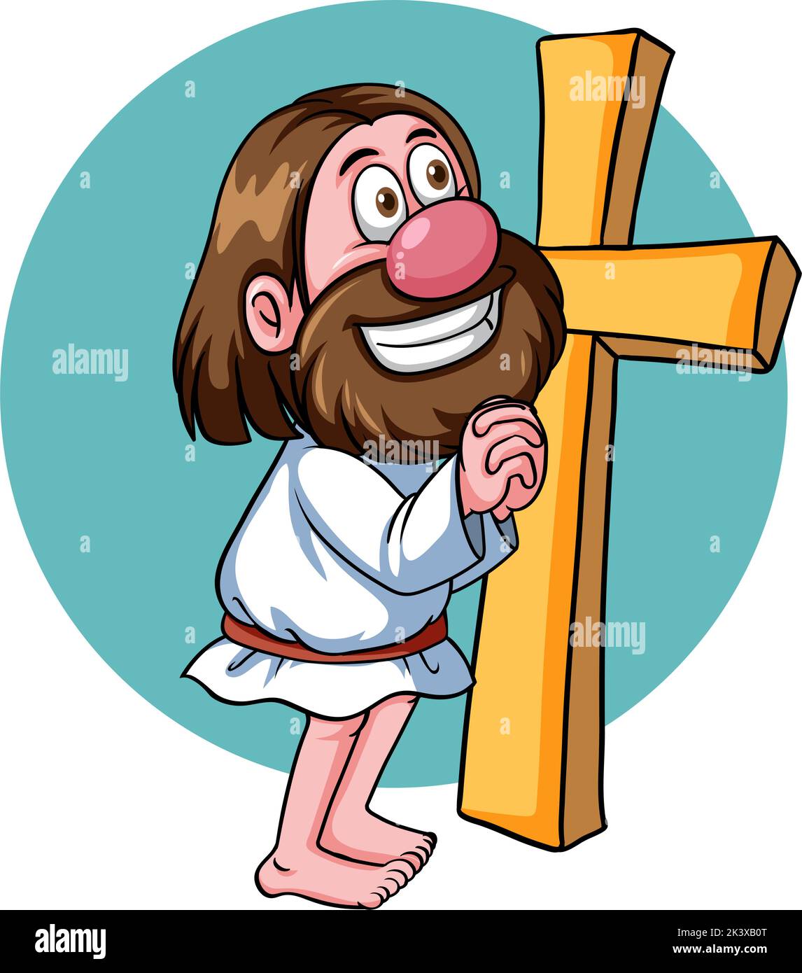 Jesus Christ On The Cross Animation