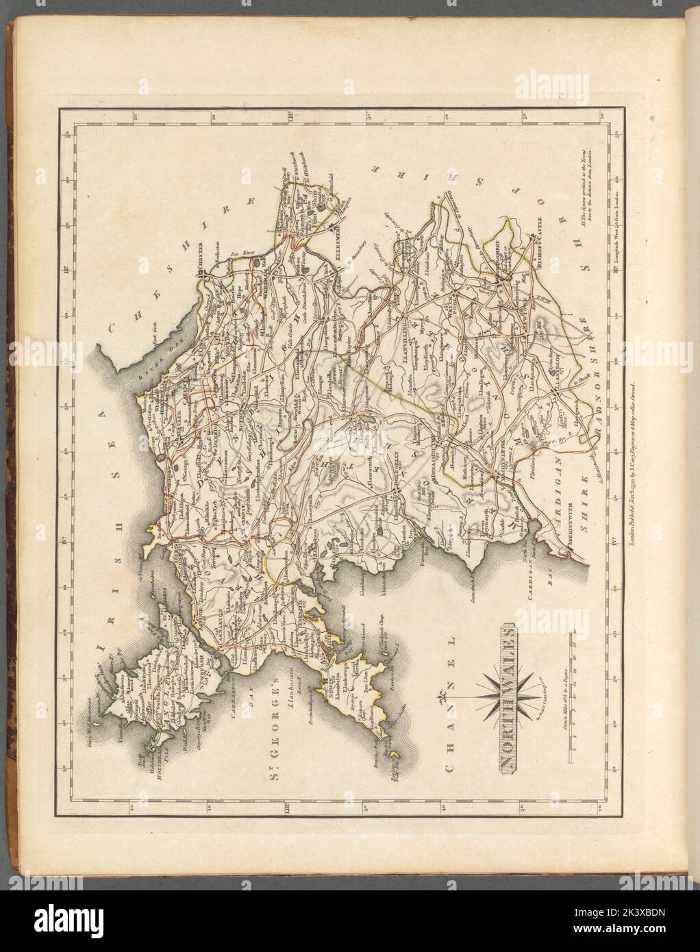 North Wales text. Maps, Atlases. 1793. Lionel Pincus and Princess ...
