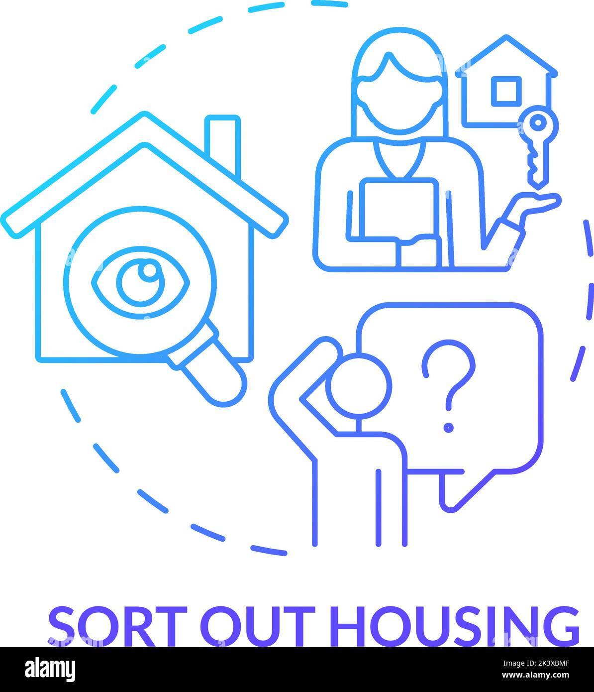 Temporary residency Stock Vector Images - Alamy