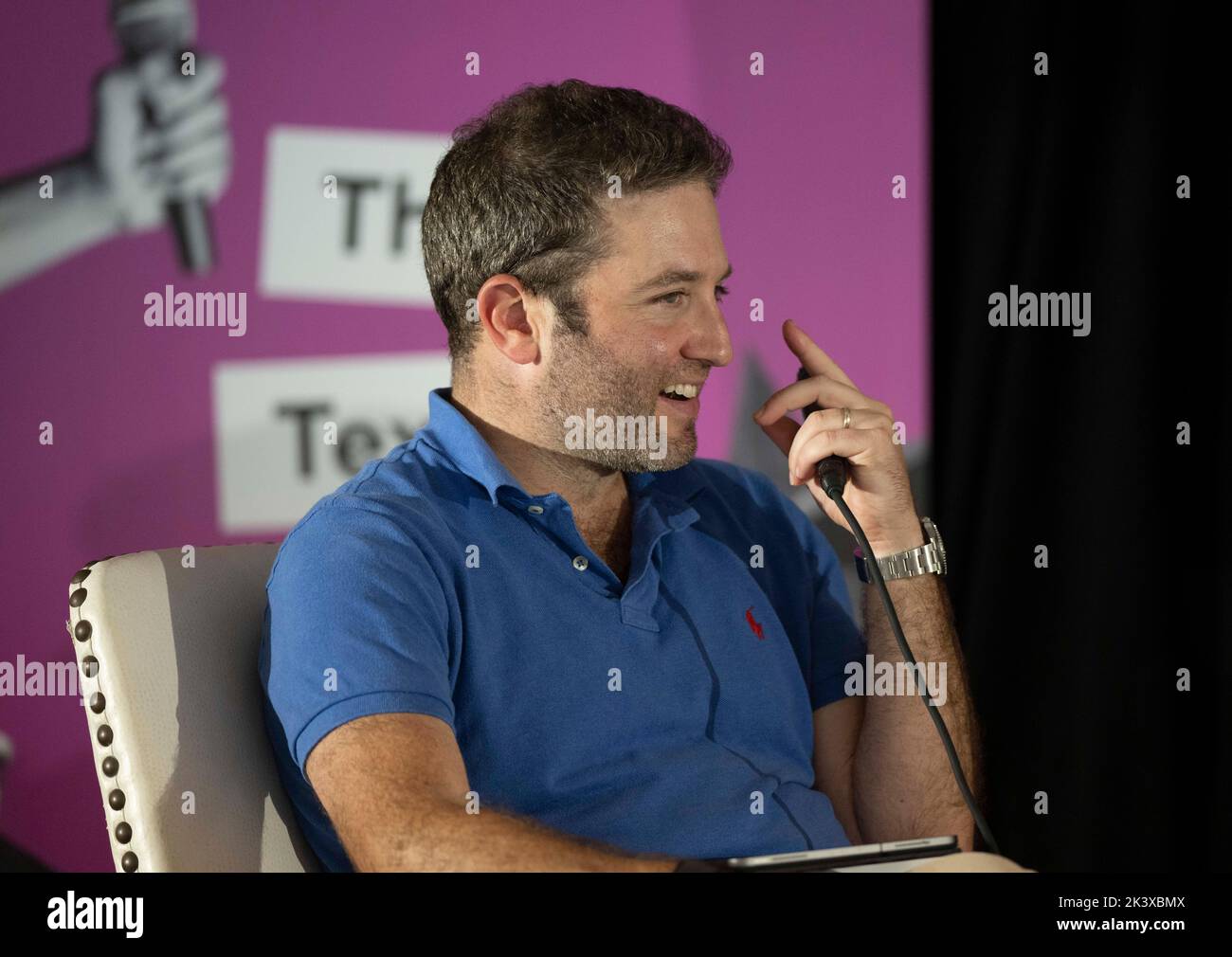 Austin Texas USA, September 24 2022: Co-founder of Punchbowl News JAKE ...