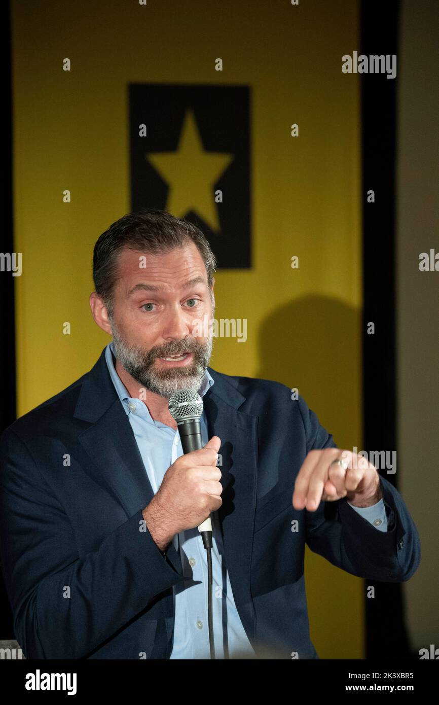 Austin, TX, USA. 24th Sep, 2022. Texas conservationist and Democratic ...