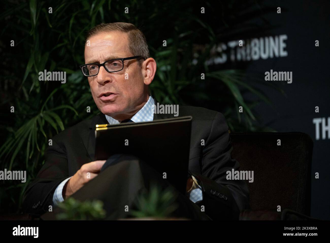 Austin Texas USA, September 24 2022: Evan Smith, CEO and co-founder of ...