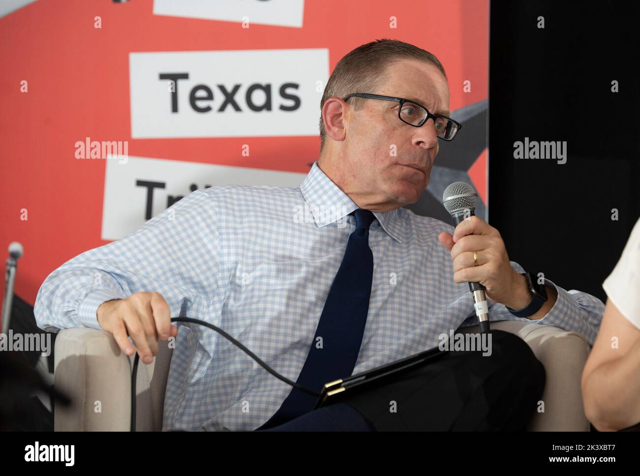 Austin Texas USA, September 24 2022: Evan Smith, CEO and co-founder of ...