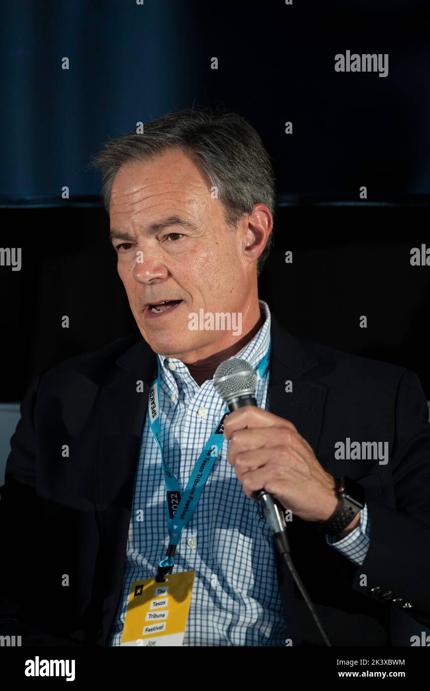 Austin Texas USA, September 24 2022: Former Texas House Speaker JOE ...