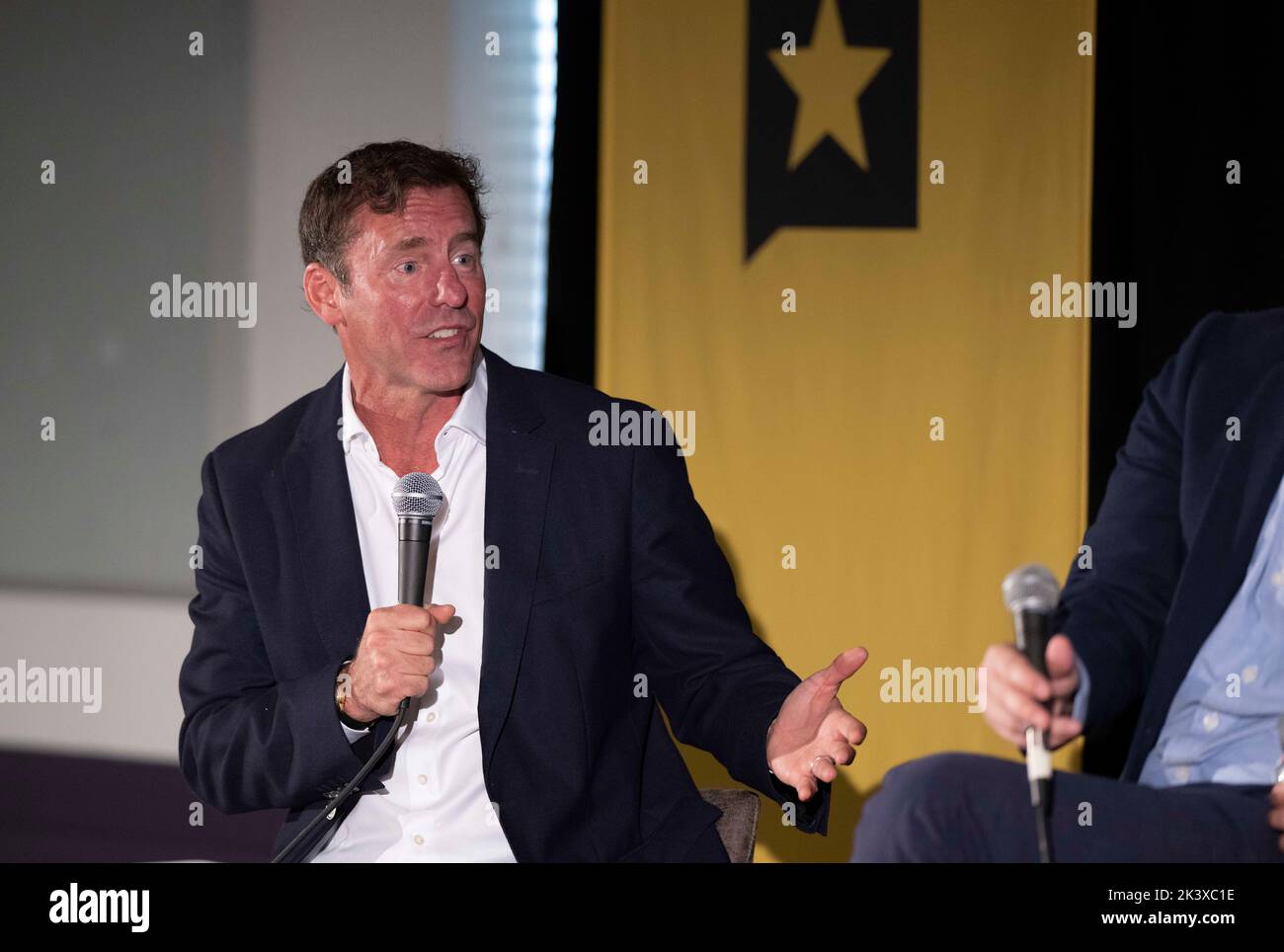 Austin Texas USA, September 24 2022: President and CEO of the LBJ ...