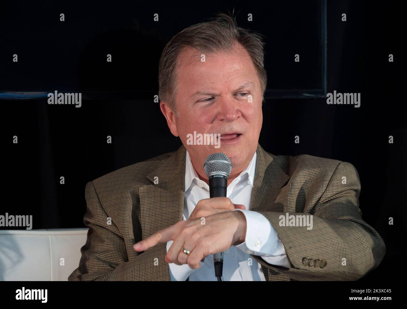 Austin Texas USA, September 24 2022: CEO of Hunt Energy Network PAT ...