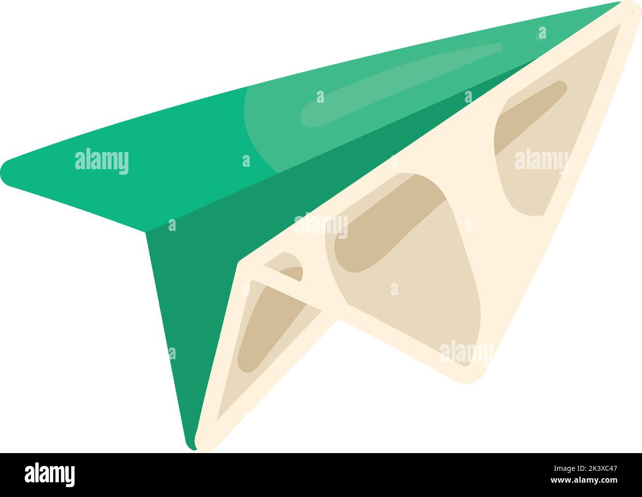 paper airplane glassmorphism Stock Vector Image & Art - Alamy
