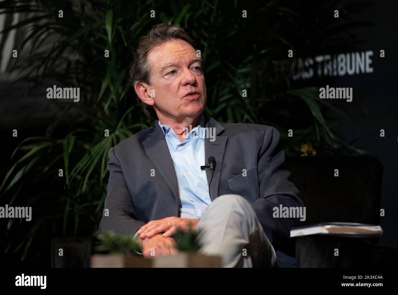 Austin Texas USA, September 24 2022: Lawrence Wright, author ...