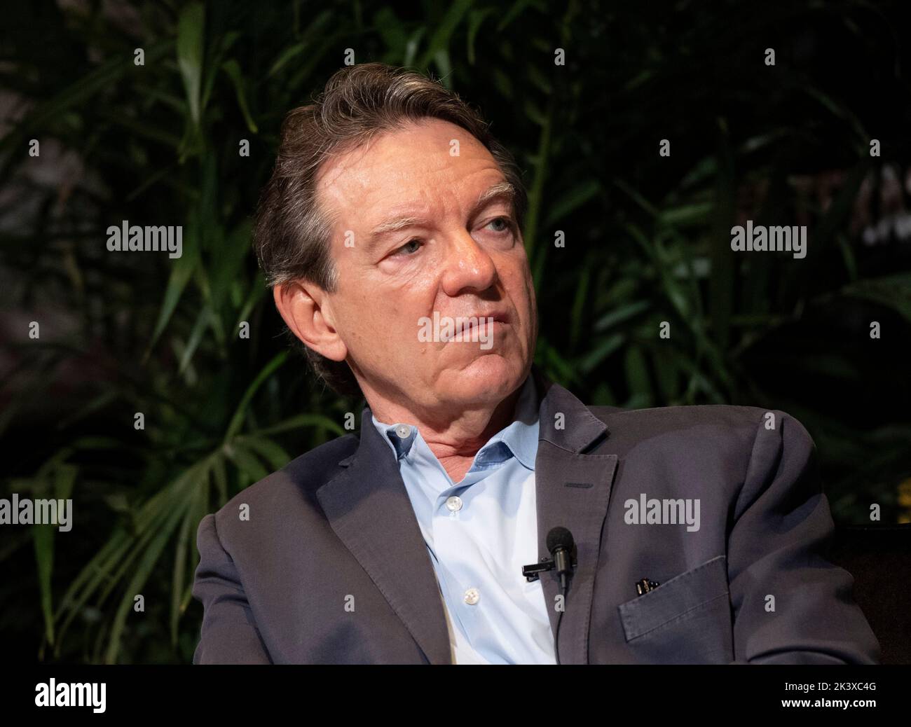 Austin Texas USA, September 24 2022: Lawrence Wright, author ...