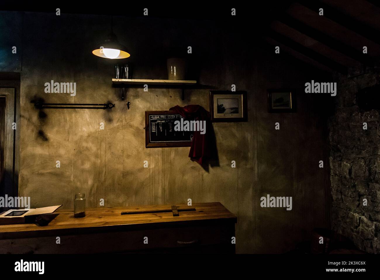 Creepy desk hi-res stock photography and images - Alamy