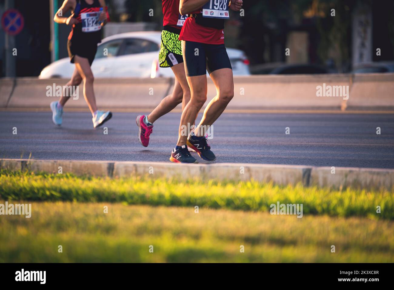 Izmir, Turkey - September 11, 2022: Close up shot feet of the ...