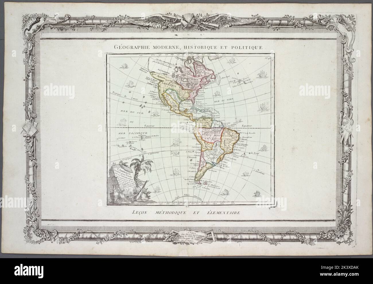 L'Amérique : dressée pour l'étude de la géographie. Cartographic. Maps ...