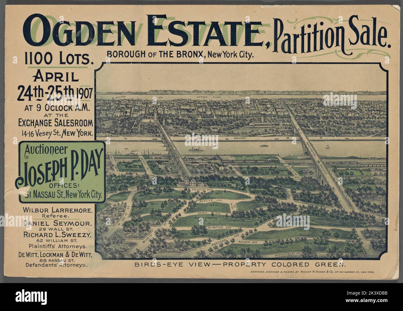 Map of ogden hi-res stock photography and images - Alamy