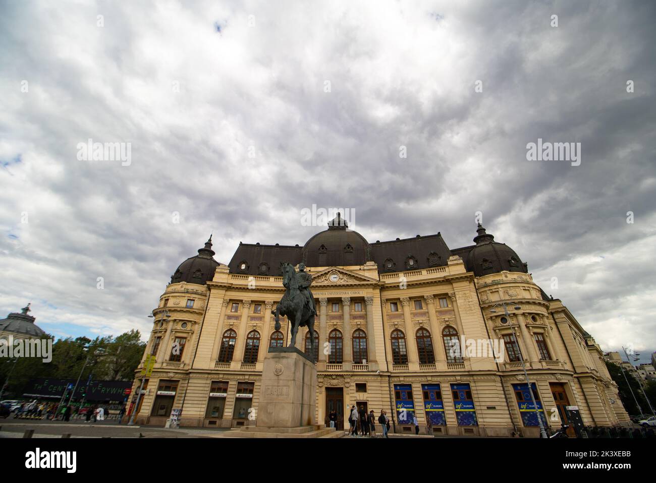 Bucharest, Romania - September 21, 2022: The statue of King Carol I of ...