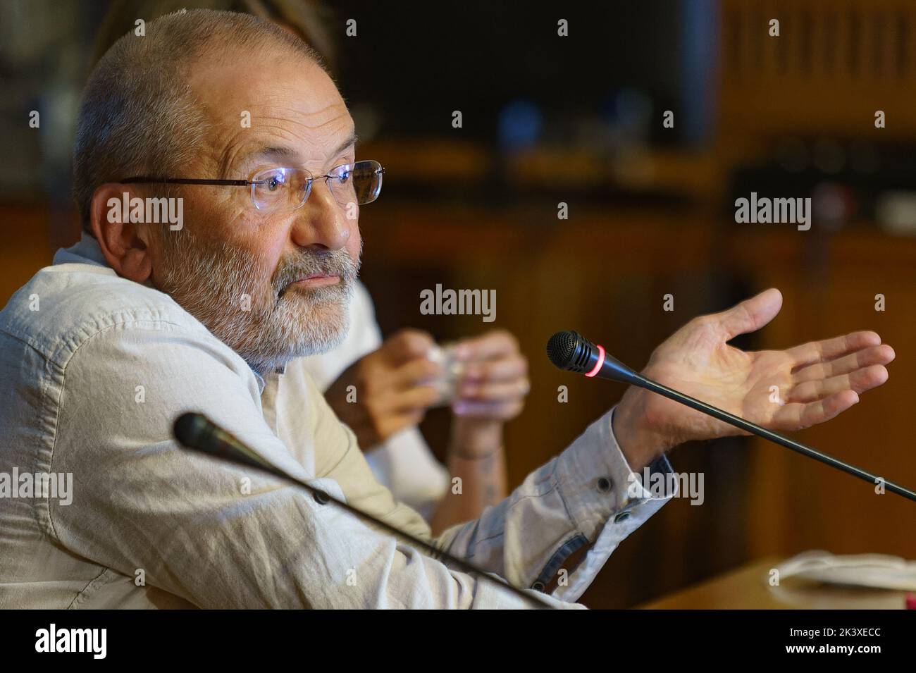 Bucharest, Romania - September 20, 2022: Mircea Toma, member of the National Audiovisual Council ...