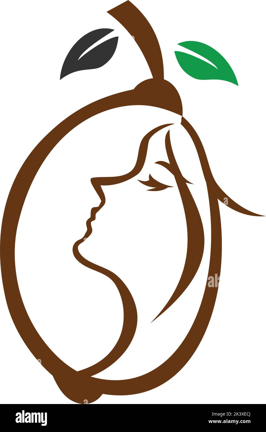 woman skincare beauty logo Vector Template Stock Vector Image & Art - Alamy