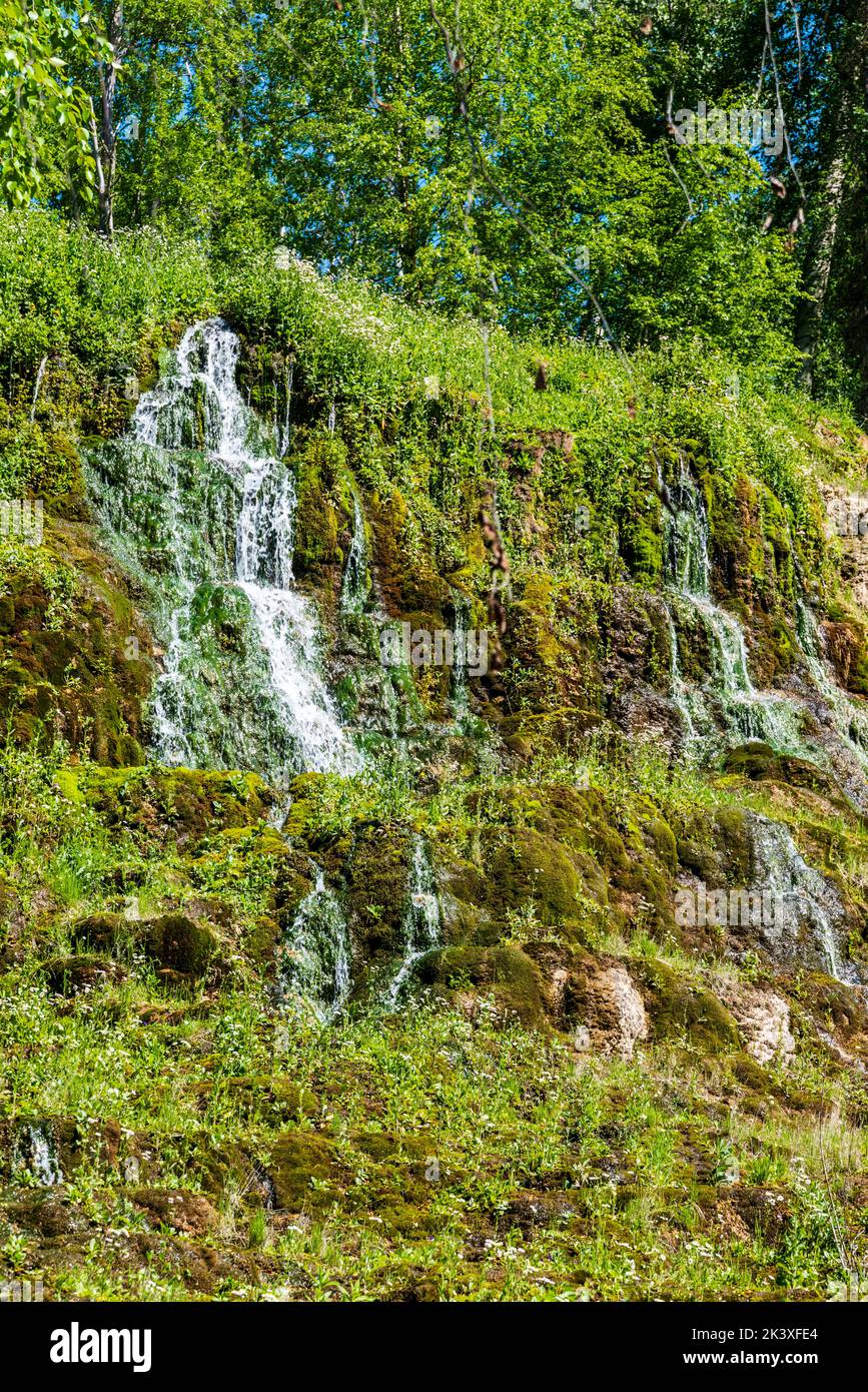 Waterfalls; The Hanging Garden; Liard River Hot Springs; Liard River ...