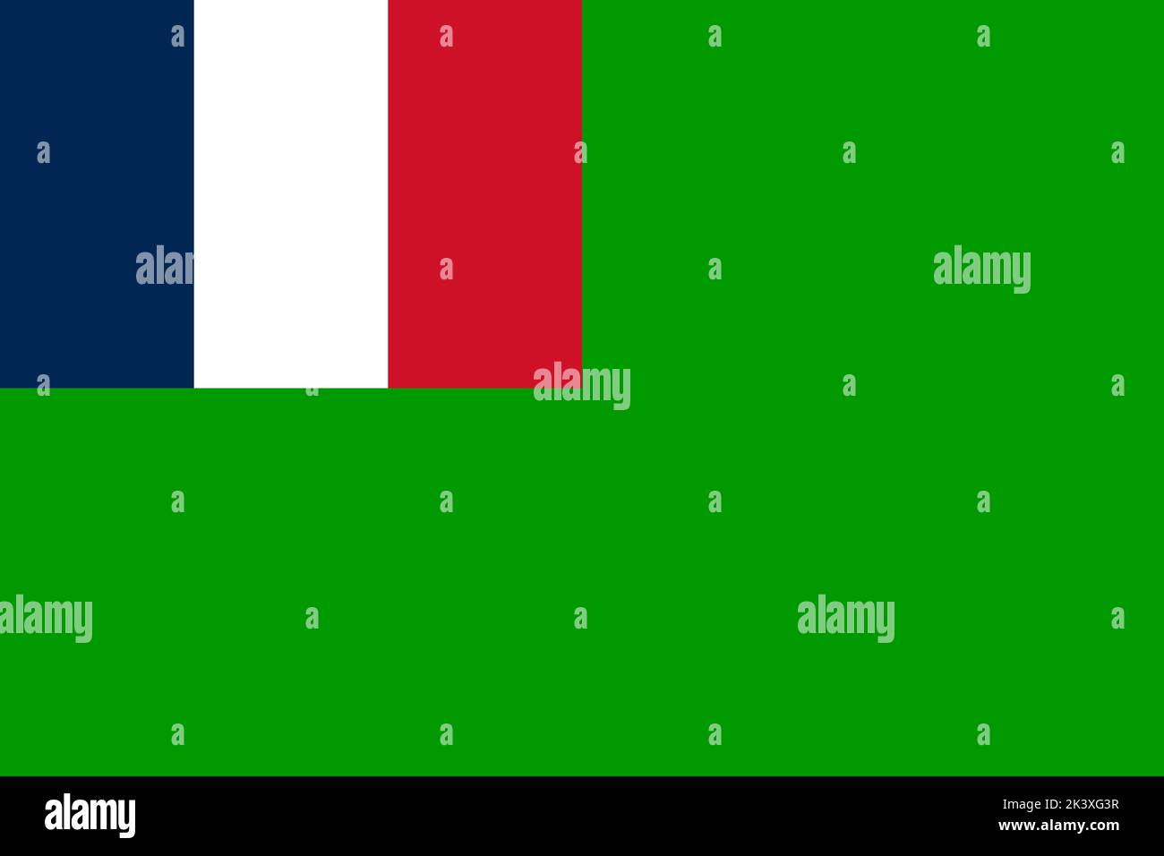 flag of Republic of Independent Guyana 1886 1887, America. flag ...