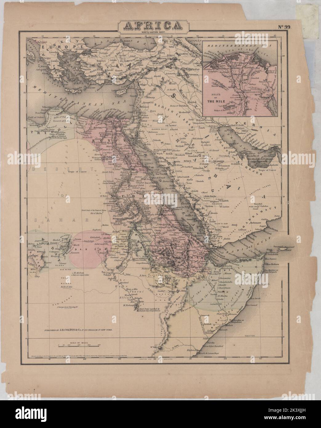 Africa: North Eastern sheet Cartographic. Maps. 1855. Schomburg Center ...