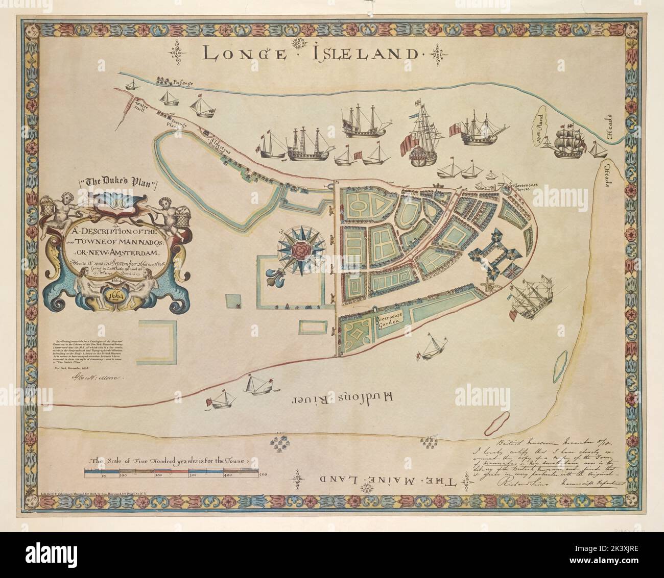A description of the Towne of Mannados or New Amsterdam : as it was in ...