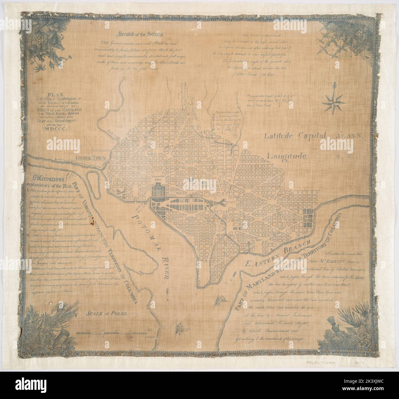 Plan of the city of Washington in the territory of Columbia : ceded by ...
