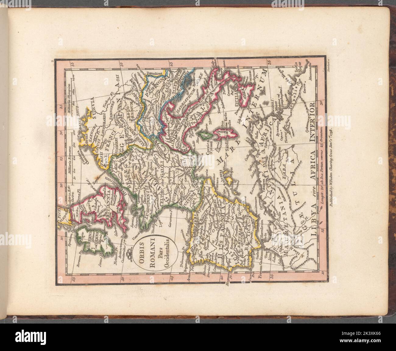 Orbis Romani, pars occidentalis 1798 - 1804. Cartographic. Maps ...