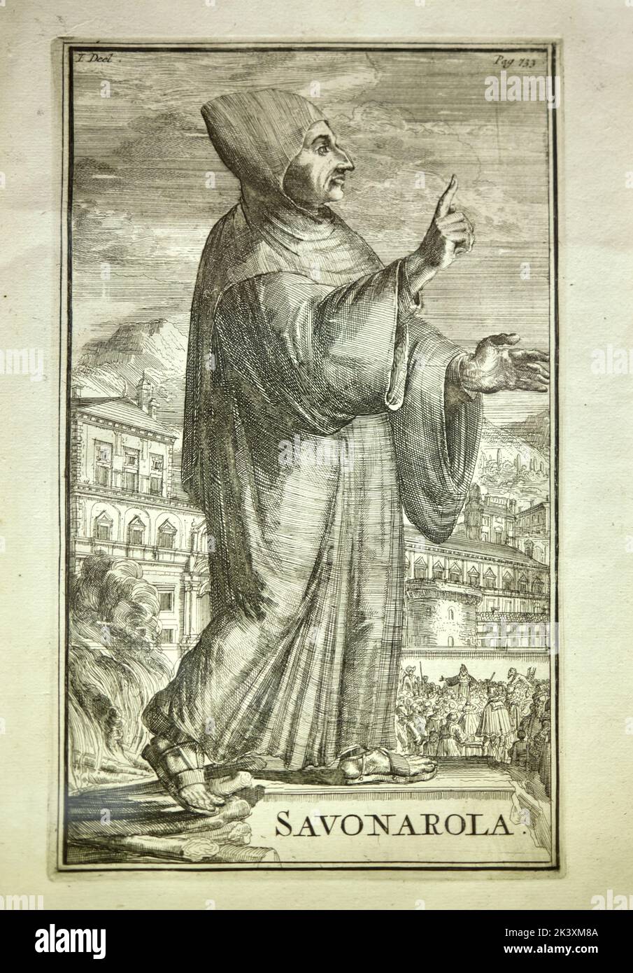 Library of the San Marco Museum in Florence Italy Stock Photo - Alamy