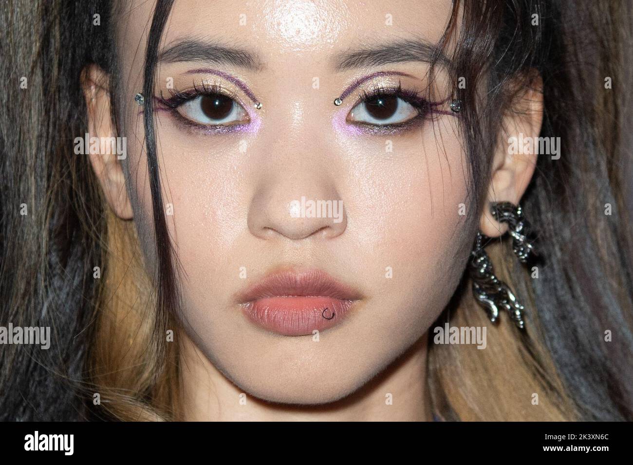 Lil Cherry attending the Acne Studios Womenswear Spring/Summer 2023 show as part of Paris ...