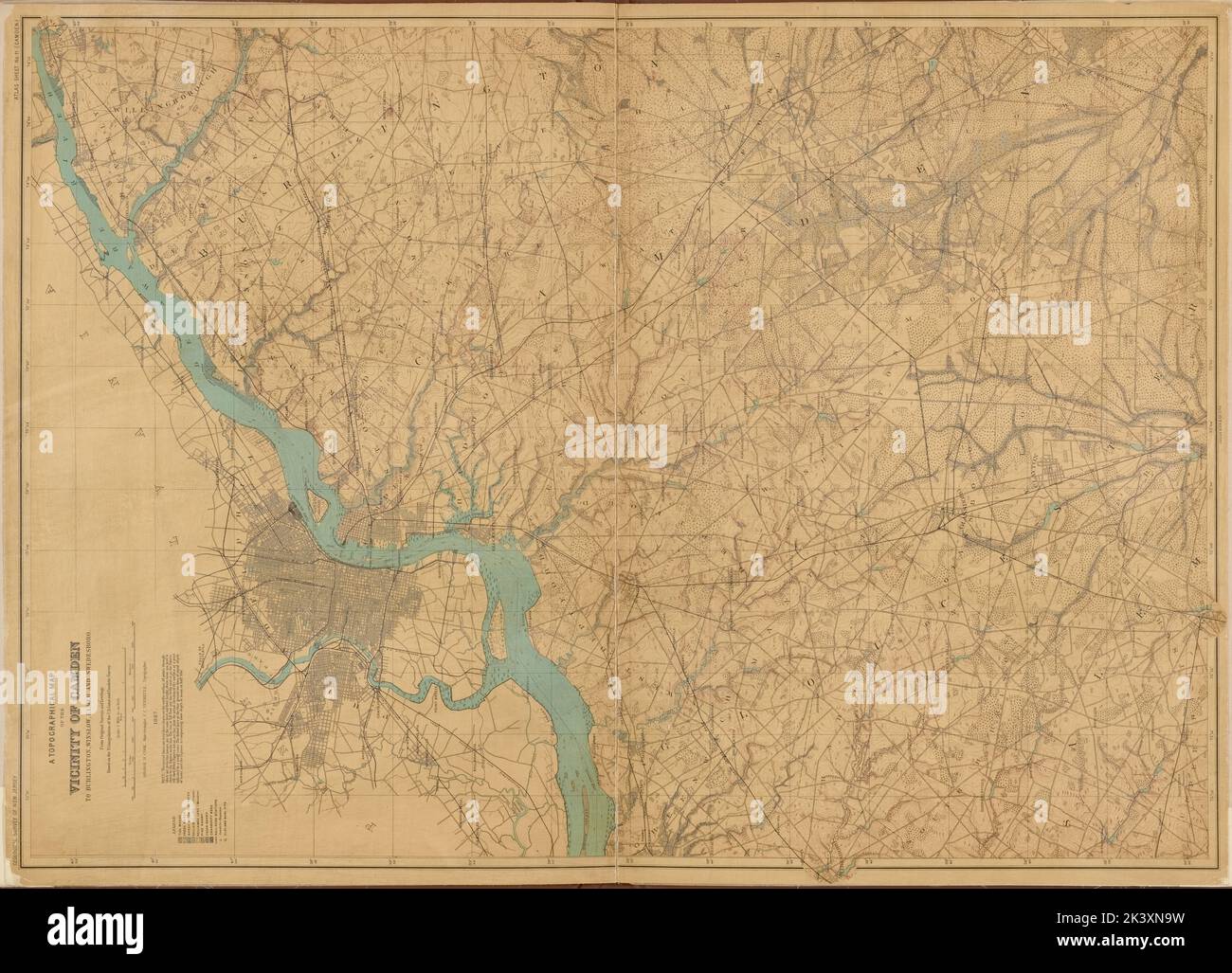 New Jersey, Double Page Sheet No. 11 Map of Camden Cartographic ...