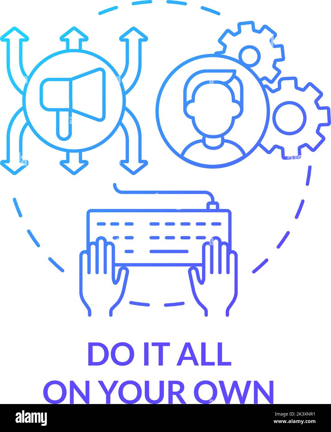 Own circle logo hi-res stock photography and images - Alamy