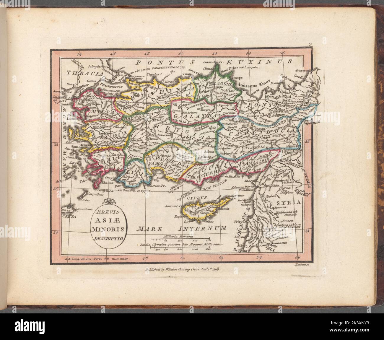 Brevis Asiae Minoris descriptio 1798 - 1804. Cartographic. Maps ...