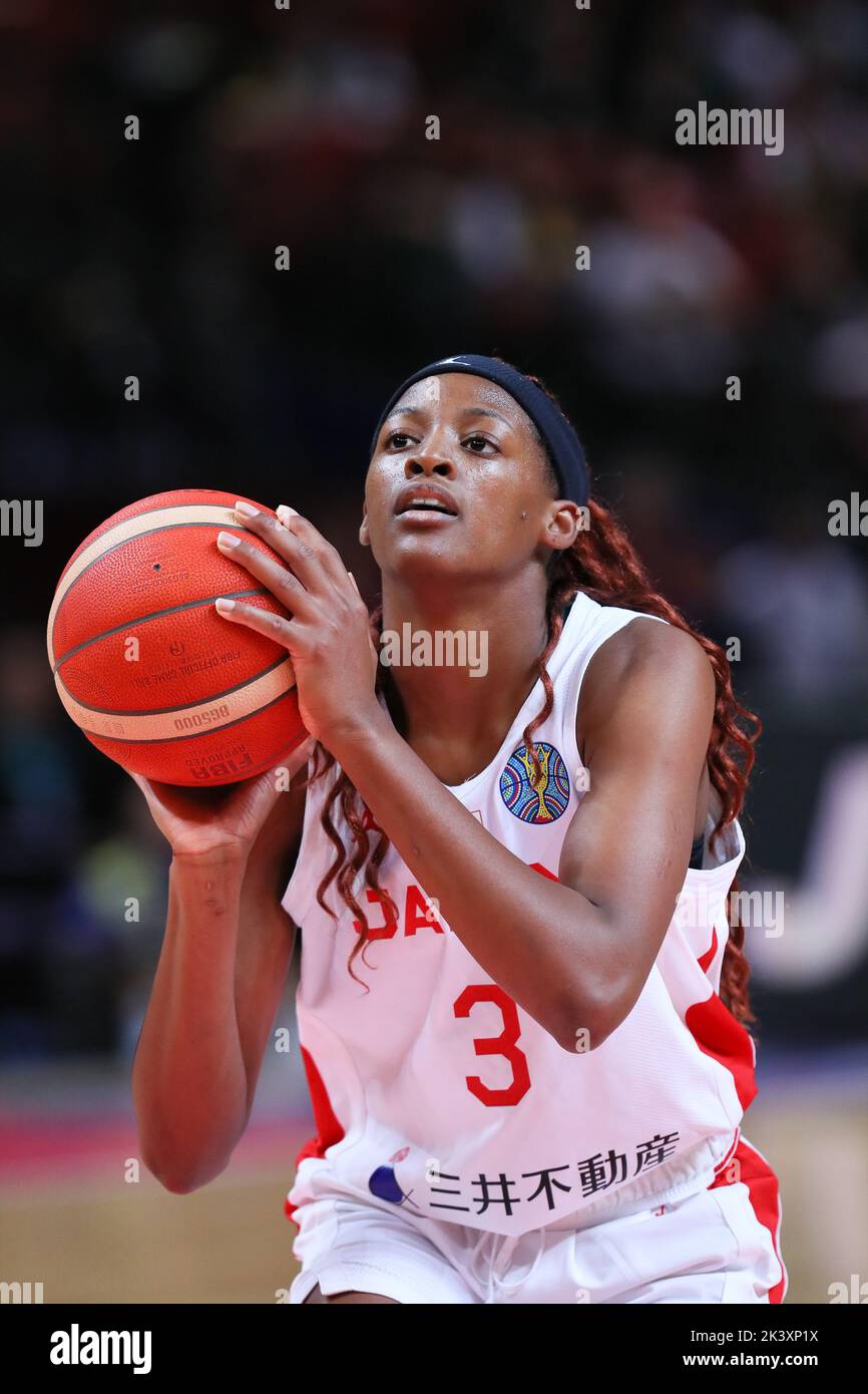 Sydney, Australia. 25th Sep, 2022. Japan's Stephanie Mawuli during the 2022 FIBA Women's ...