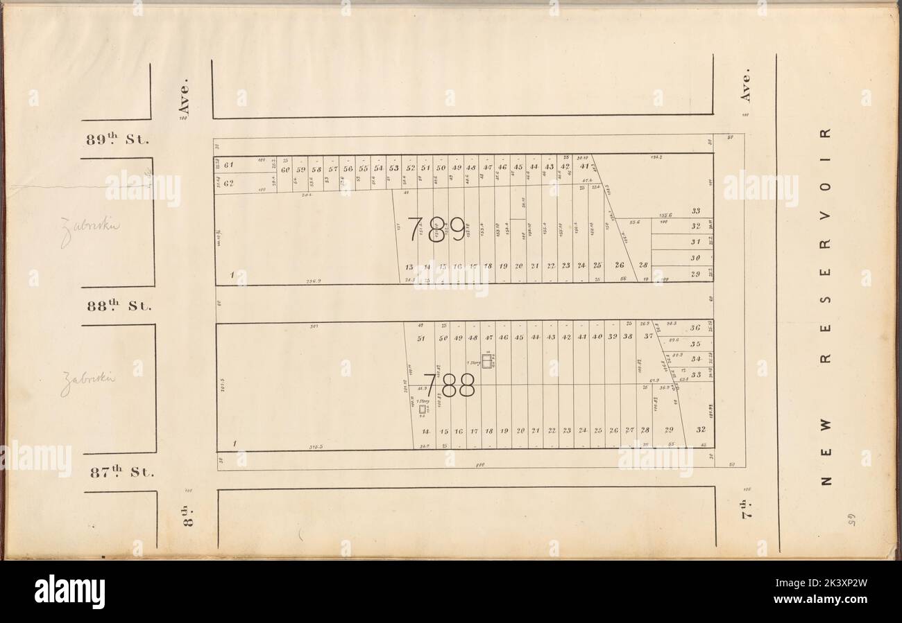 87th street hi-res stock photography and images - Alamy