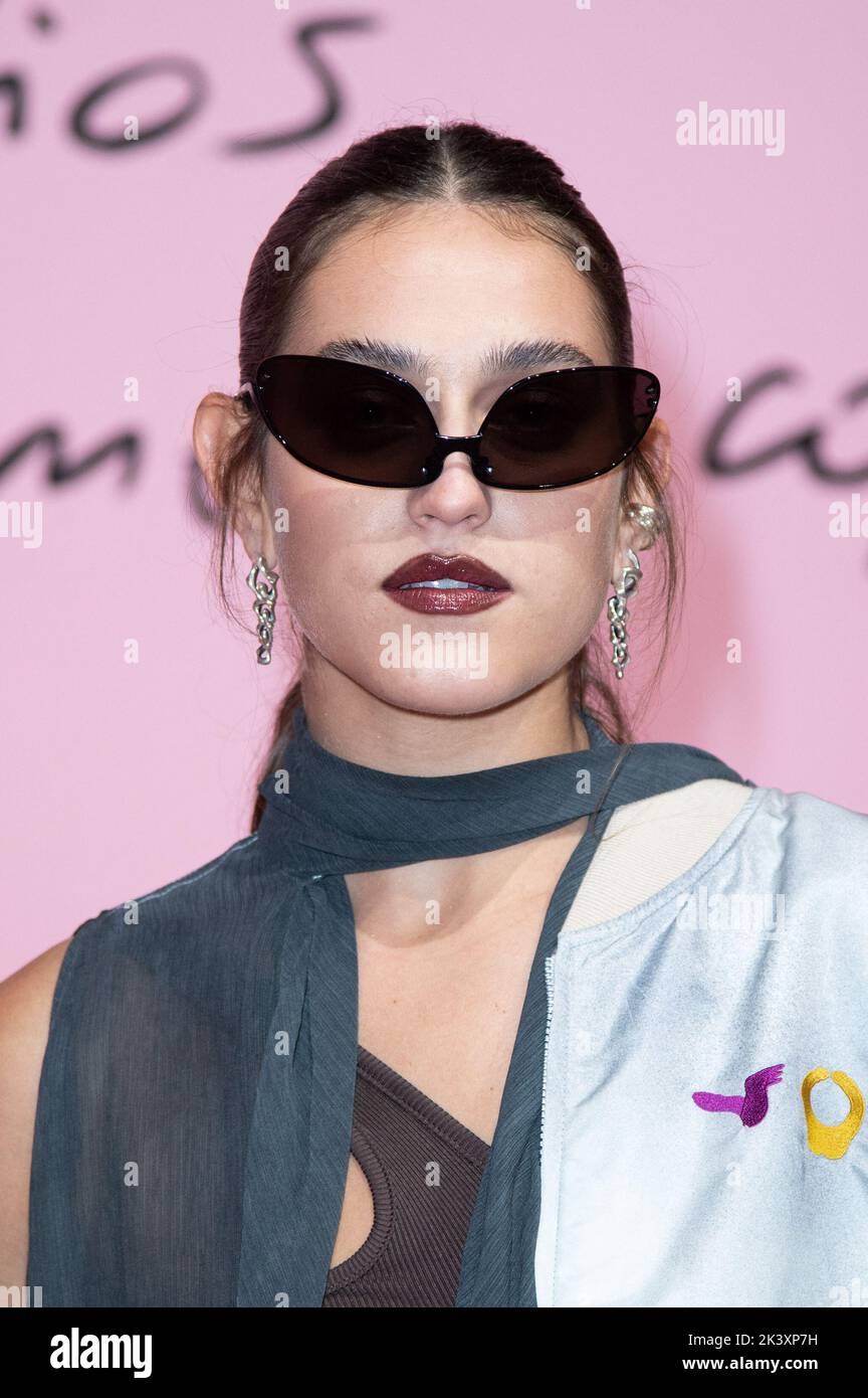 Singer Gaia attending the Acne Studios Womenswear Spring/Summer 2023 ...