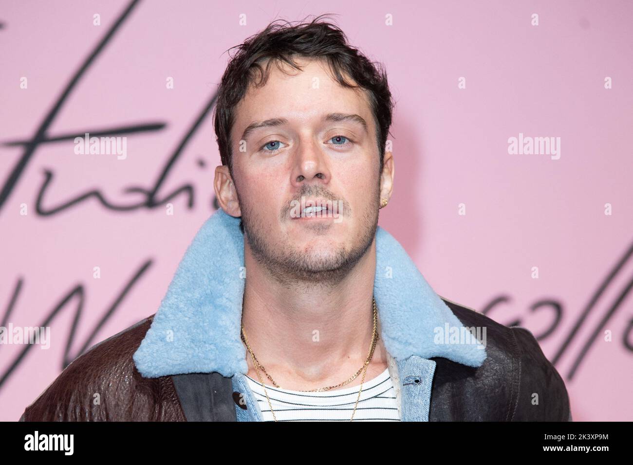 Cesar Domboy attending the Acne Studios Womenswear Spring/Summer 2023 ...