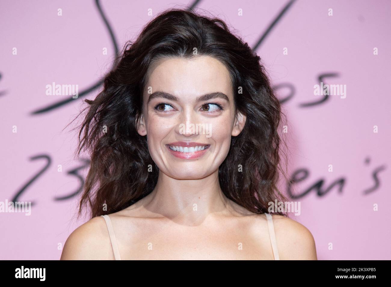 Emma Mackey attending the Acne Studios Womenswear Spring/Summer 2023 show as part of Paris ...