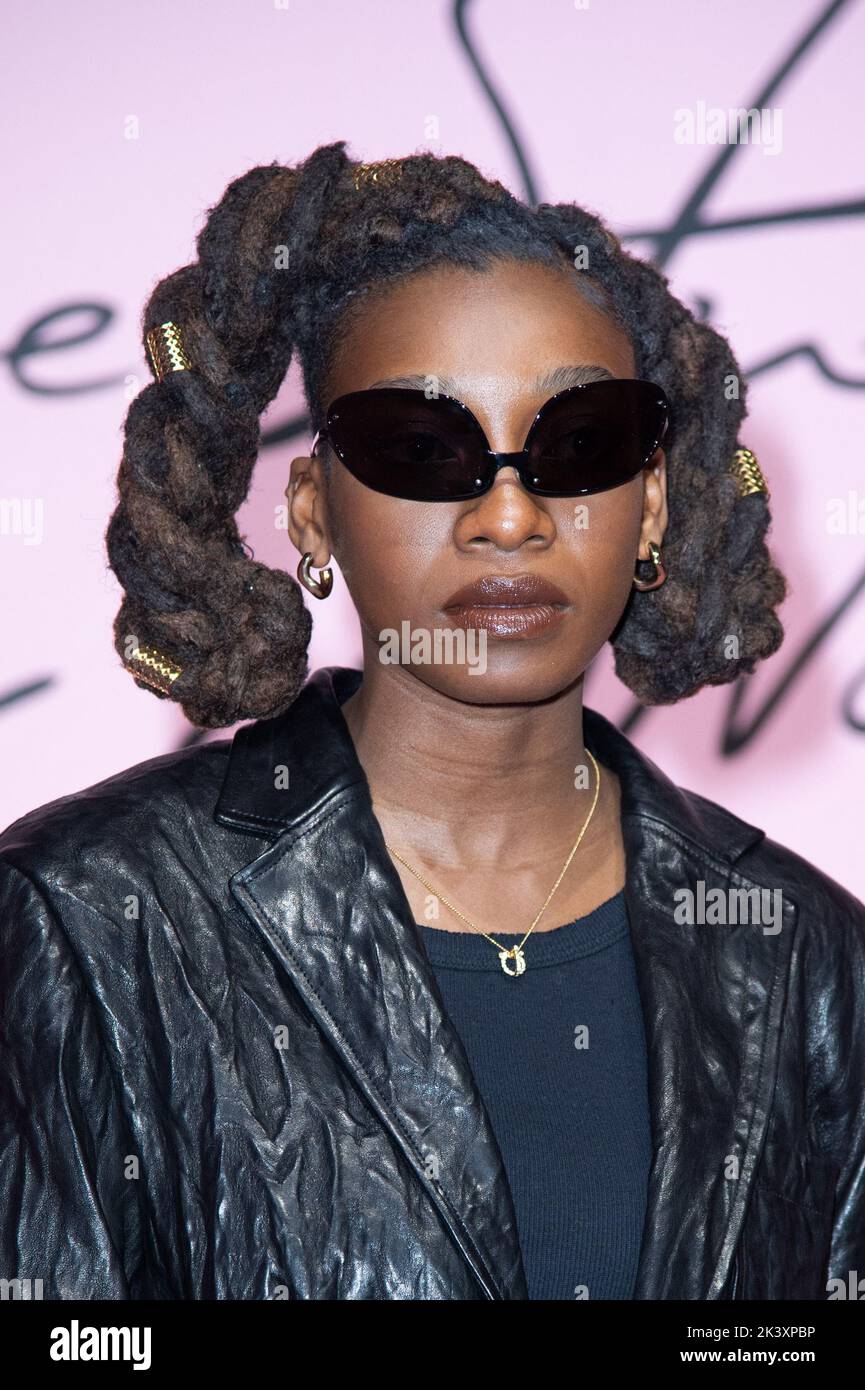 Little Simz attending the Acne Studios Womenswear Spring/Summer 2023 ...