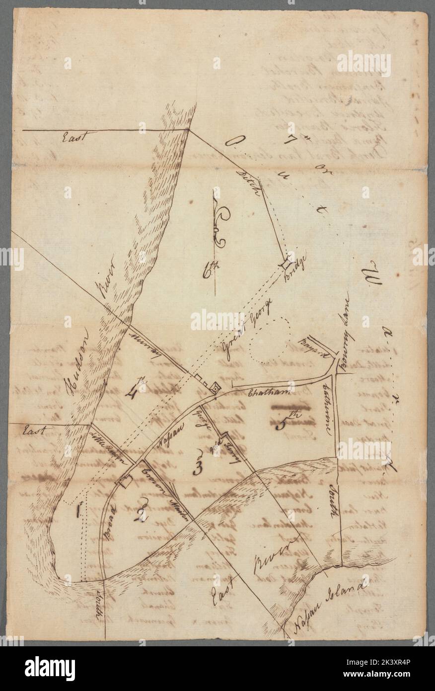 Map of New York Wards 1770 - 1800. text. Documents, Surveys, Maps ...