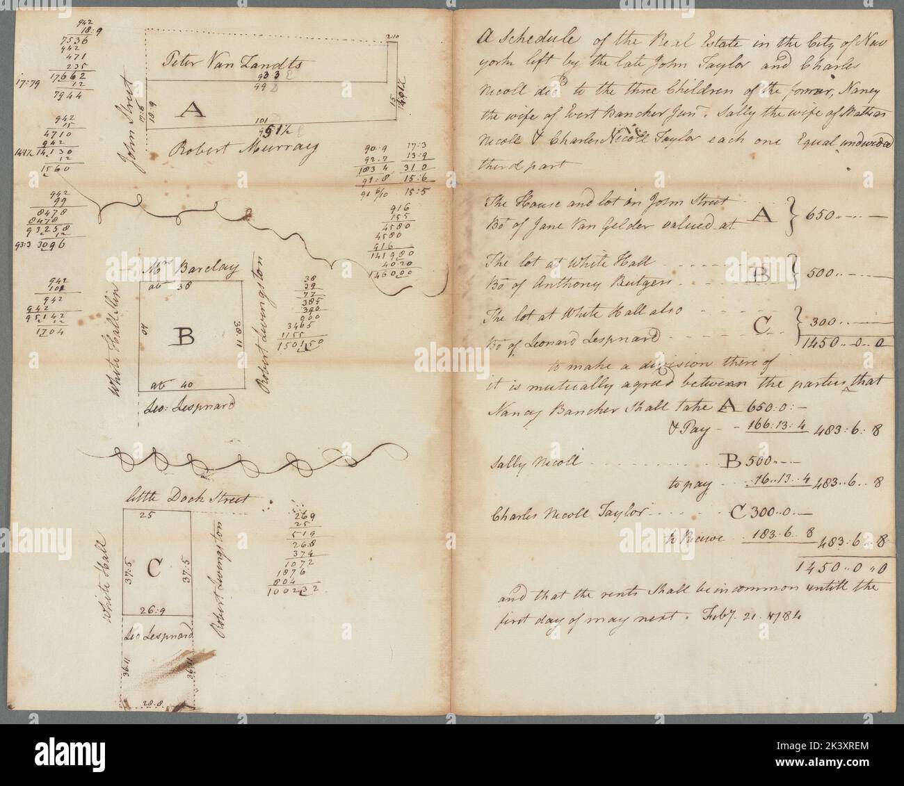 Estate maps hi-res stock photography and images - Alamy