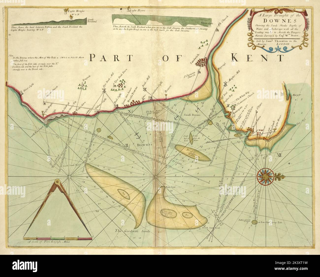 Map of english channel hi-res stock photography and images - Alamy