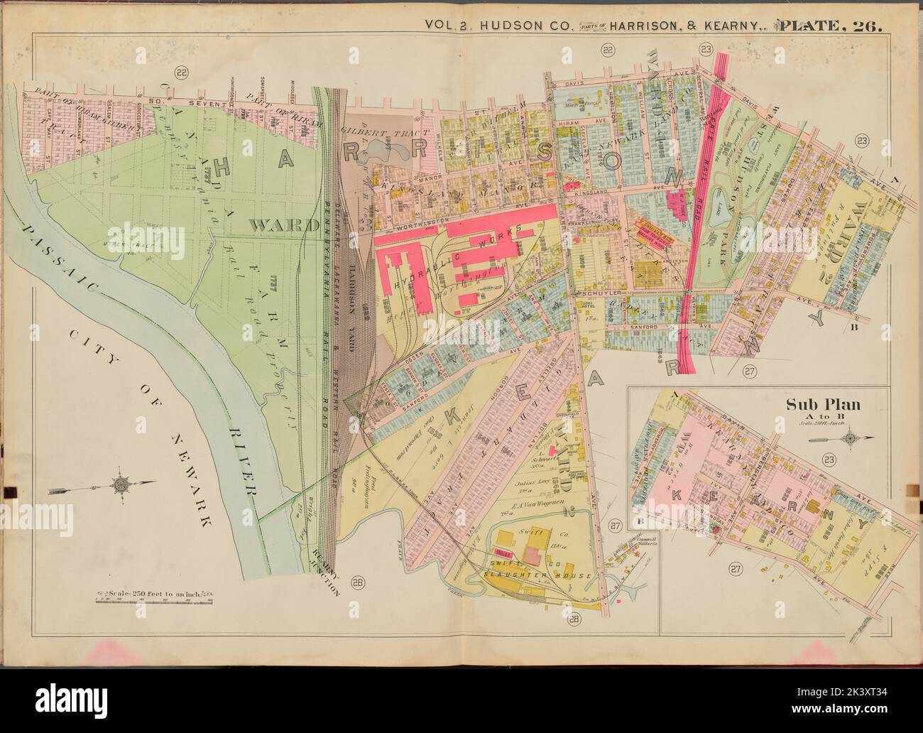 Map of pomeroy hi-res stock photography and images - Alamy