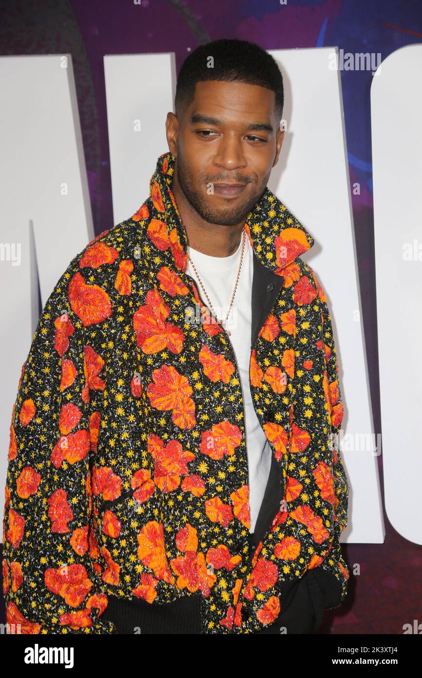 New York, NY, USA. 28th Sep, 2022. Kid Cudi at Netflix's Entergalactic ...