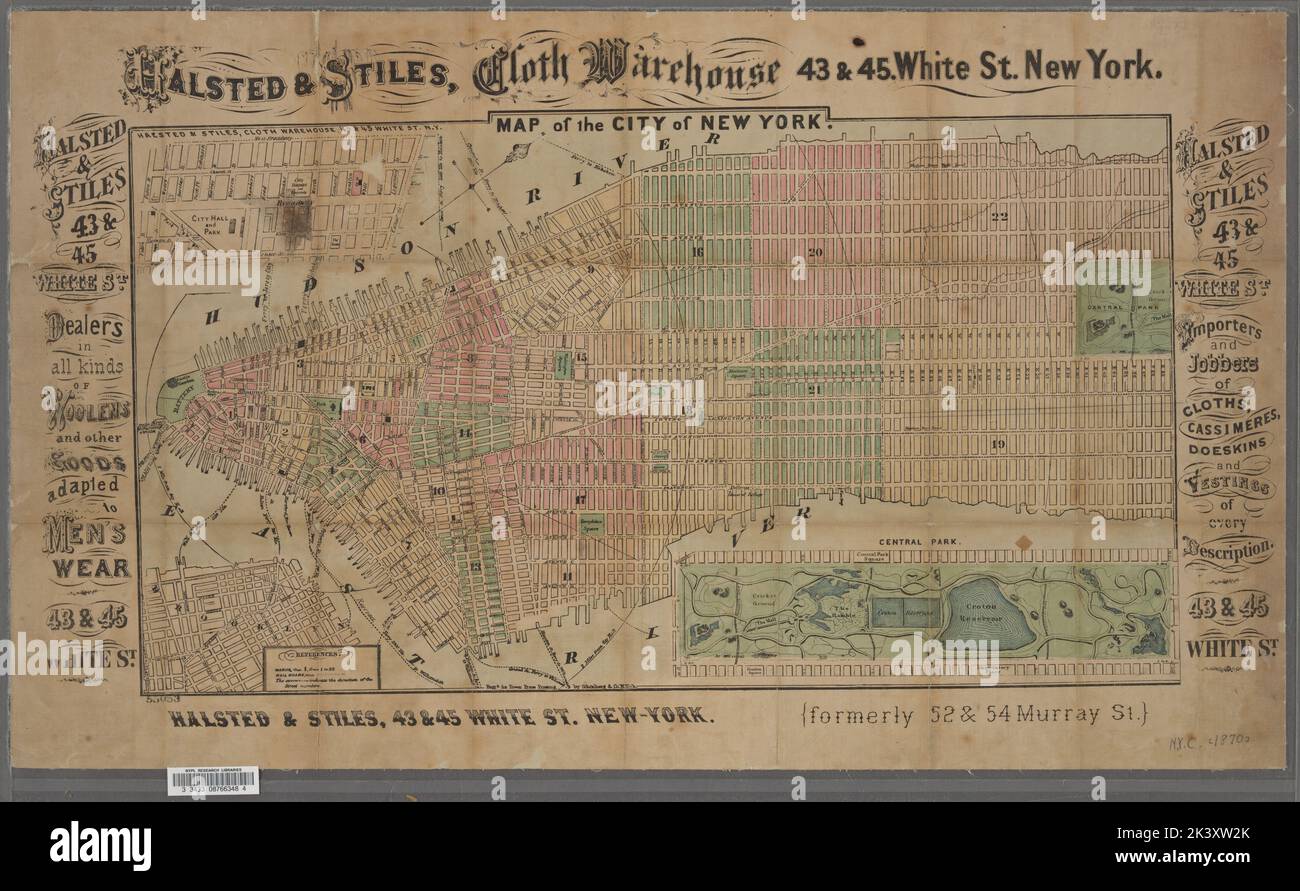Map of the City of New York cartographic material / engrd. for Power ...