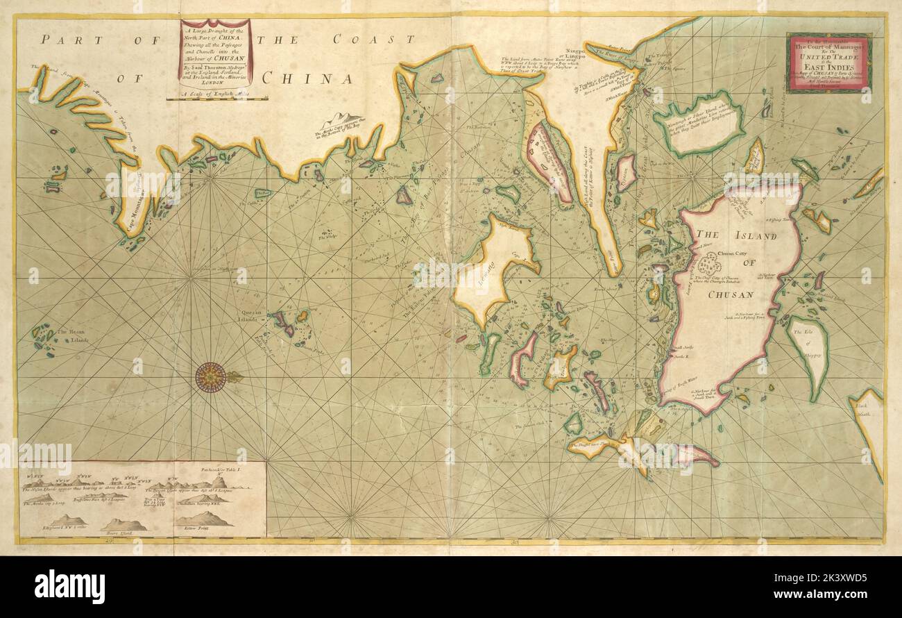 A large draught of the North part of CHINA. Shewing all the passages ...