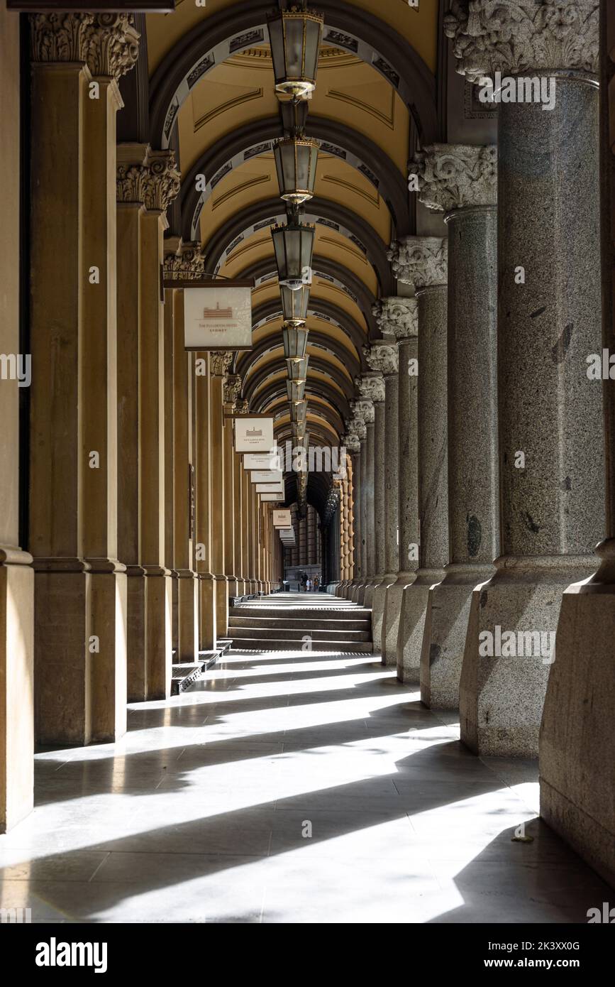 The arcade of the General Post Office building (now part of the ...